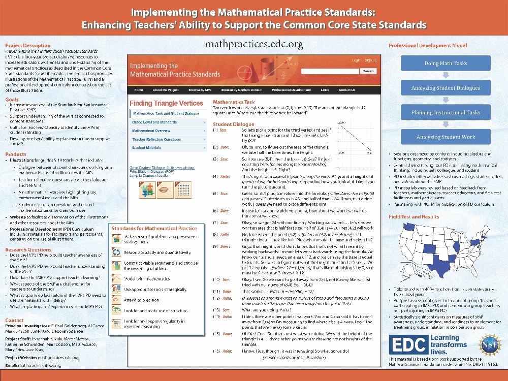 Implementing the Mathematical Practice Standards: Enhancing Teachers ...